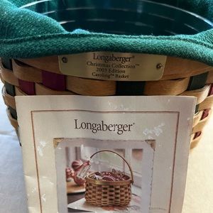 Longaberger | Accents | 203 Longaberger Christmas Collection Caroling ...
